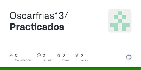 Github Oscarfrias Practicados