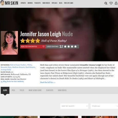 Jennifer Jason Leigh Nude Naked Porn Content Review Nude Celebrities List Like