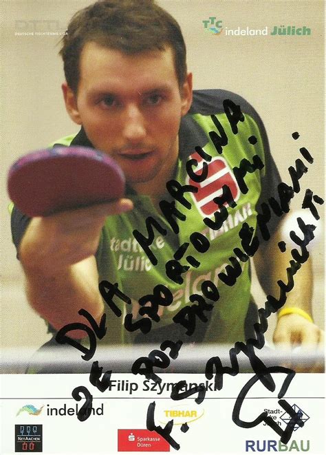 Autografy Marcina Filip Szymański Oraz Jakub Kosowski