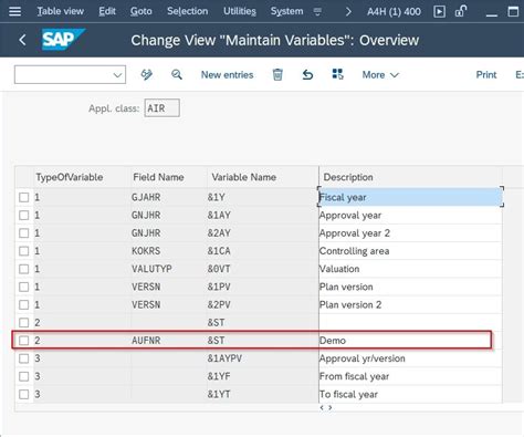 how to define global variable in sap