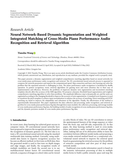 Pdf Neural Network Based Dynamic Segmentation And Weighted Integrated