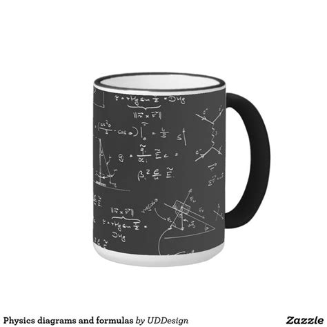 Physics Diagrams And Formulas Mug Zazzle Physics Diagrams And Formulas Mug Zazzle