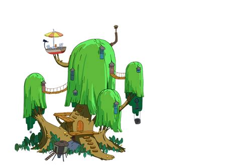 Adventure Time Tree House By TransparentStuff On DeviantArt