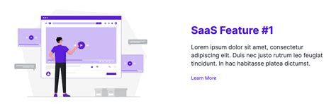 landing page feature component for nextjs supalaunch documentation