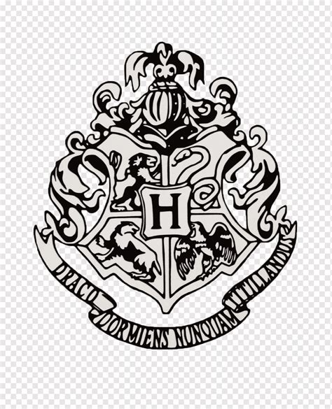 Draco Dormiens Nunquam 로고 Hogwarts Harry Potter 및 Deathly Hallows