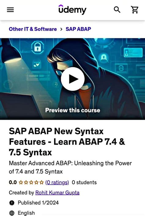 rohit kumar gupta on linkedin connections sapabap udemycourse