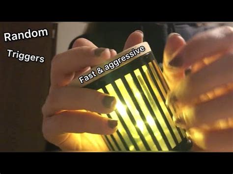 ASMR - Random Trigger Assortment (FAST & AGGRESSIVE)