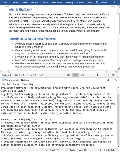 Convert Text To Word Or Word To Text With Javascript In React