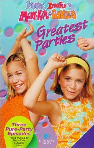 You Re Invited Mary Kate Ashley S Great Parties Import Mary Kate Olsen Ashley Amazon Ca