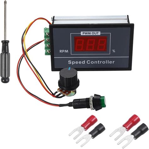 Zhjsjs PWM DC Motor Speed Controller V A Stepless India Ubuy