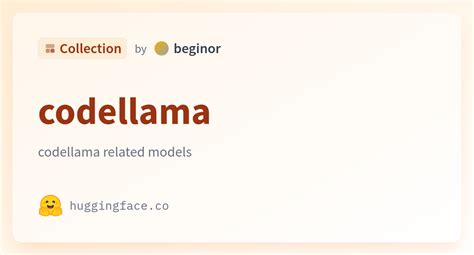 Codellama A Beginor Collection