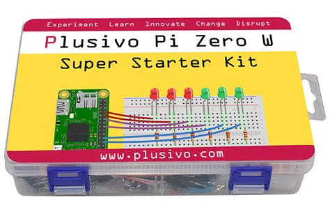 Plusivo Pi Zero W Super Starter Kit Without Raspberry Pi Zero WH And