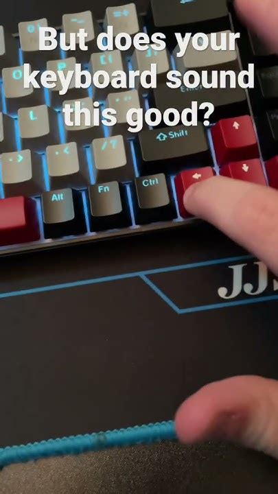Yes but does your keyboard sound this good? #shorts - YouTube