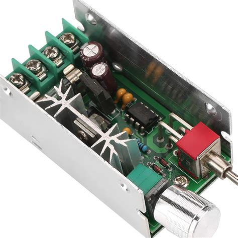 Buy DC Motor Controller DC V Adjustable Speed Motor PWM Speed Controller Governor Stepless