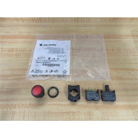 Allen Bradley 800fp Lf4pn3rx10 Push Button Switch