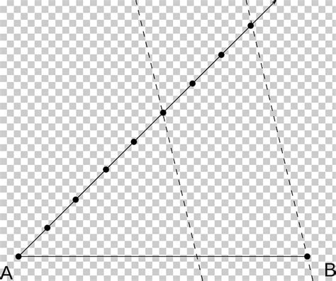 Intercept Theorem Line Segment Triangle Ratio Png Clipart Aif Angle