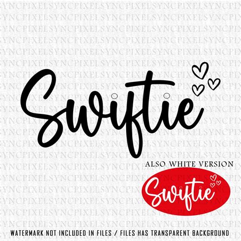 Swiftie Svg Png Swiftie Svg File Swiftie Png File Taylors Version Taylors Swift Version Svg
