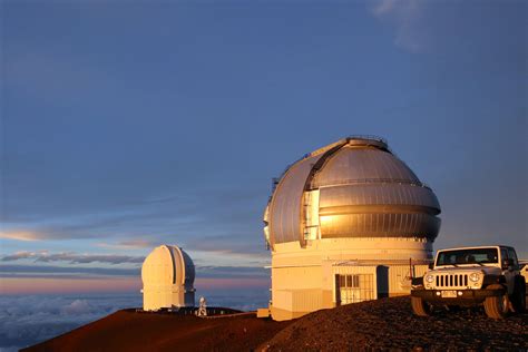 Observatory Outdoors Altitude Mountain Astronomical Blue