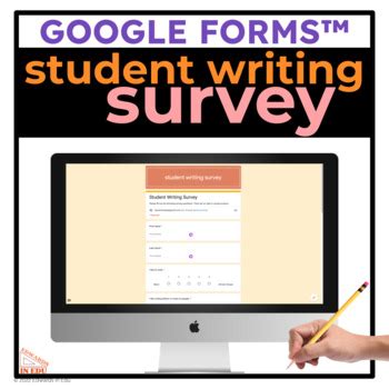 FREE Google Forms Babe Writing Survey Editable By Edwards In Edu