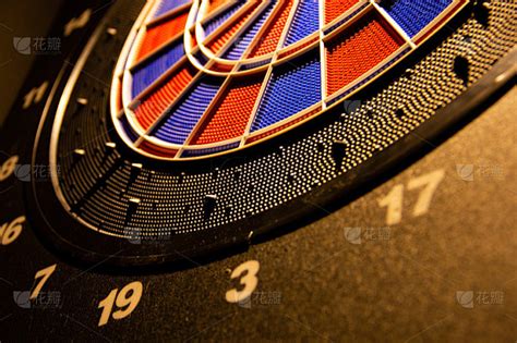 不同数字的电子飞镖