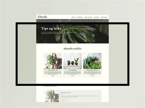 Web Project Using Html And Css Behance
