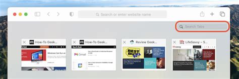 How To Search Open Tabs In Safari On Mac