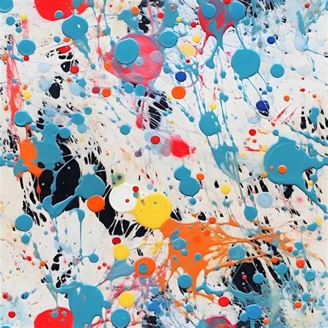 Premium Ai Image Splatter Paint Texture