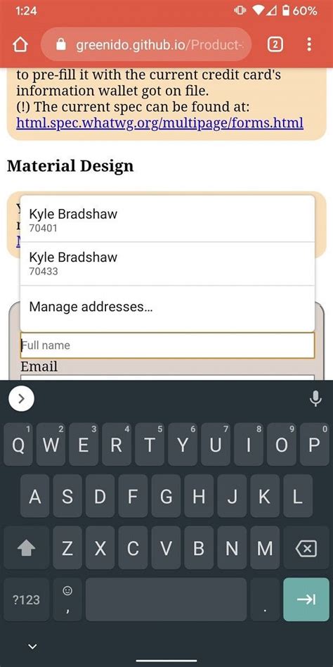 Chrome For Android Is Getting A Redesigned Autofill UI