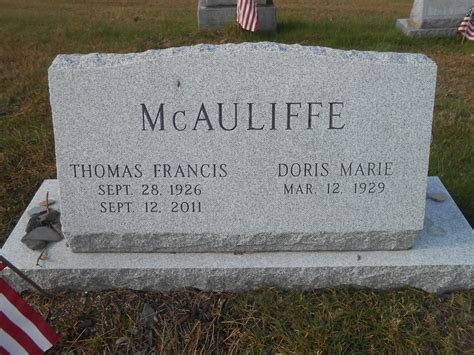 Thomas F Mcauliffe 1926 2011 Find A Grave Memorial