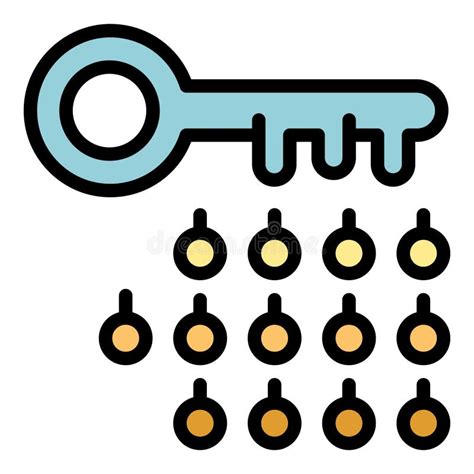 Key Unlocking A Matrix Of Digital Padlocks Representing Online Security