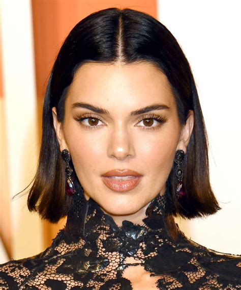 Kendall Jenner Blunt Bob Haircut
