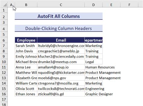 How To Autofit All Columns In Excel 3 Methods Exceldemy