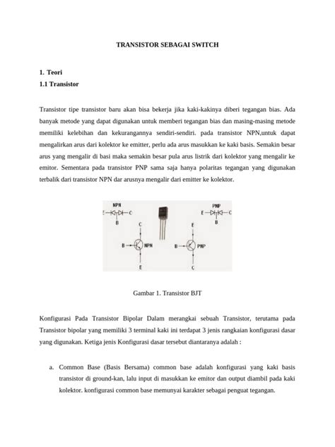 Week 4 Transistor Circuits In Proteus Pdf