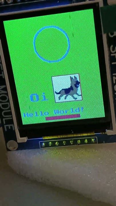 Micropython St7735 Canvas Add Text Size Rjcamatos Micropython St7735 Youtube