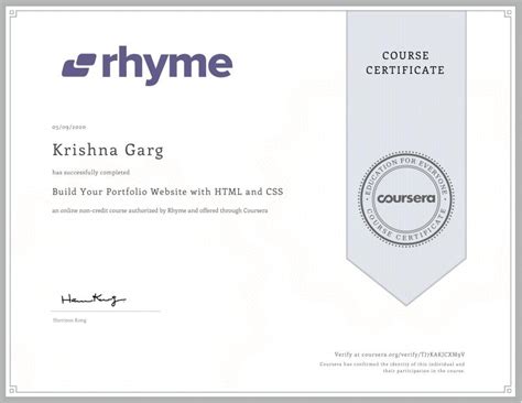Krishna Garg On Linkedin Coursera Courses Certificate Skills
