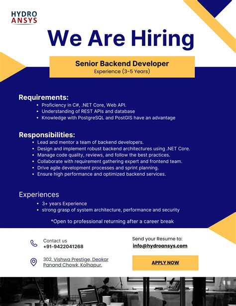 Seniordeveloper Backenddeveloper Techjobs Careerrestart Womenintech Nowhiring Nodejs