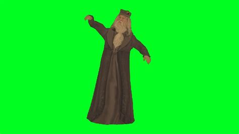 Proffessor Dumbledore Dancing Green Screen Youtube