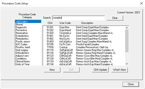 3 Areas In Dentrix Where You Can Search For Procedure Codes Dentrix Canada
