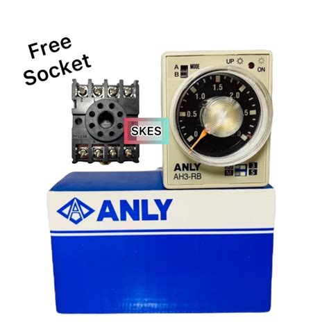 Anly Ah3 Rb Multi Range Analog Timer Shopee Philippines