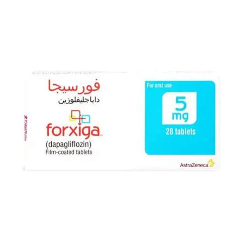Forxiga 5 Mg 28 Tablets