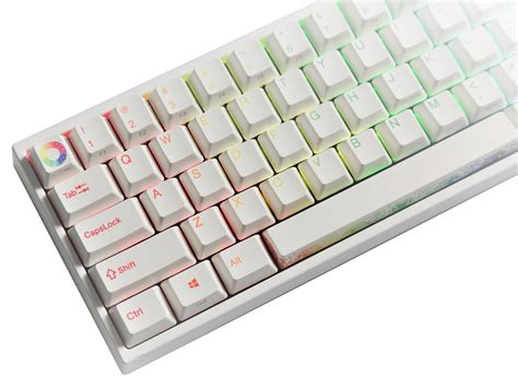 Buy Ducky Miya Pro Rainbow Rgb Mini Keyboard Cherry Silent Red [my68nv1t Wwmcw] Pc Case Gear