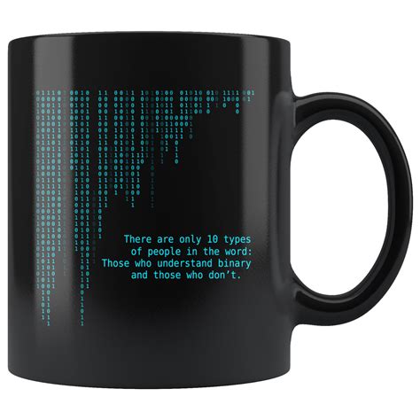 Funny Coffee Mug Binary Computer Programmer Code Programming T Idea