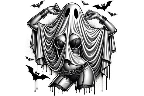 Sexy Halloween Ghost Png Graphic By Patcharapng · Creative Fabrica