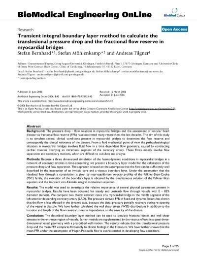 Transient Integral Boundary Layer Method To Calculate The