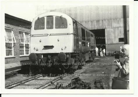 British Rail Class 71 Locomotive Ashford Kent Chart Leacon Depot Open