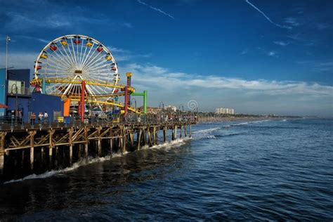 Pacific Park Santa Monica Pier Editorial Stock Image Image Of Monica