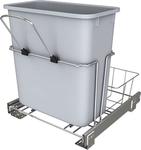 Amazon Com Rev A Shelf Liter Pivot Out Waste Container Home Kitchen