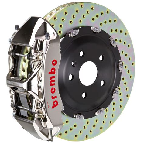 Brembo Gt R Systems 380×34 2 Piece Drilled Billet Monobloc Radial