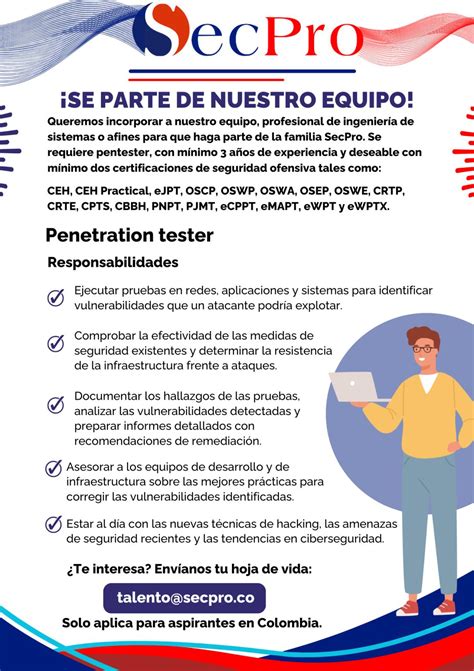 Secpro Security Professionals Posted On Linkedin