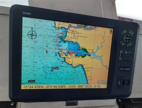 Onwa Kp C Inch Gps Chart Plotter With Fishfinder At Best Price In Mumbai